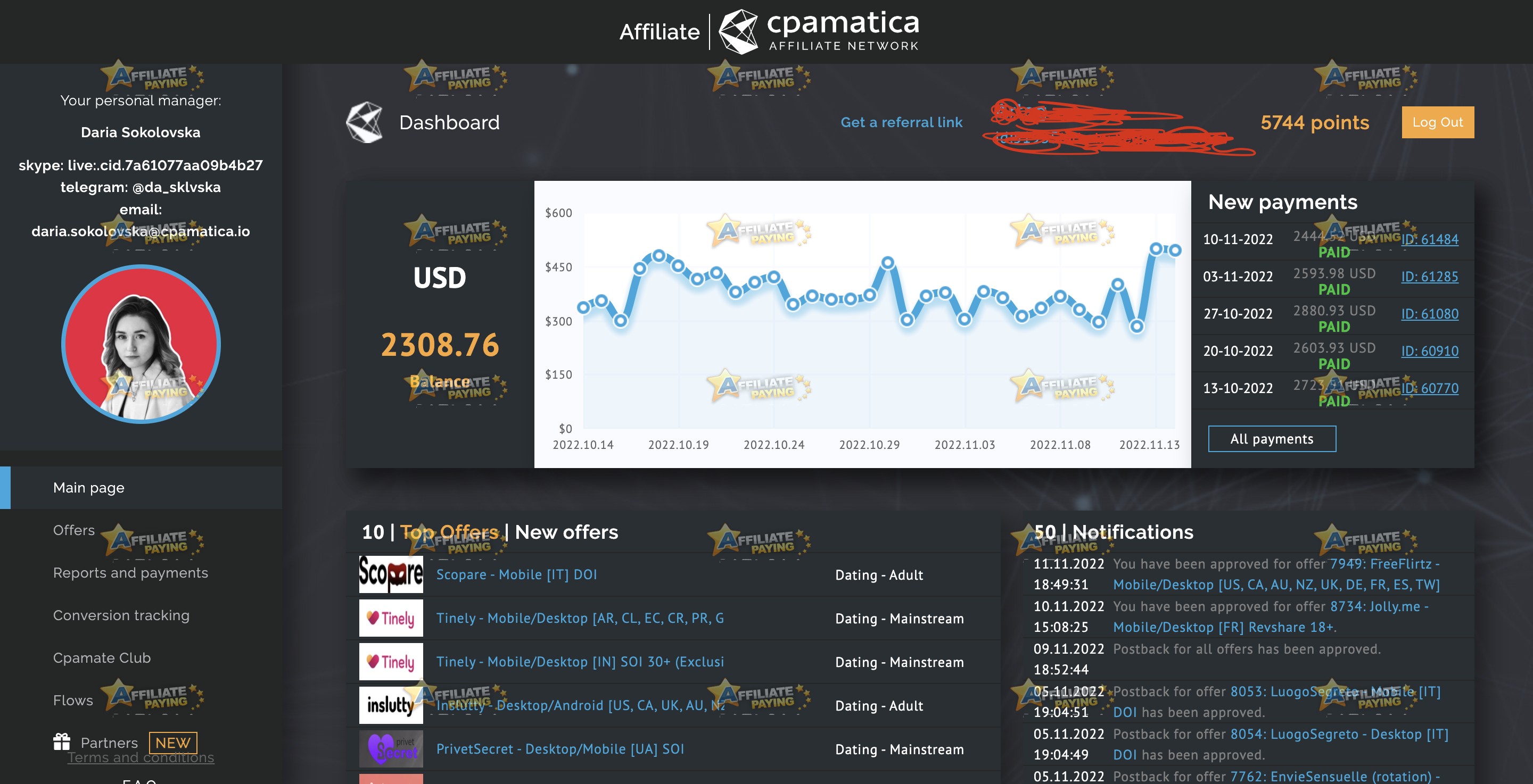 Cpamatica - CPA Network Reviews - Affpaying