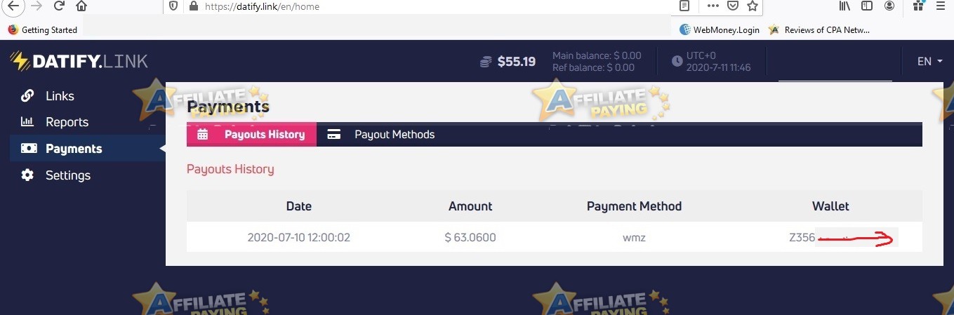 Datify.Link - Dating Smartlink Affiliate Network Reviews - Affpaying