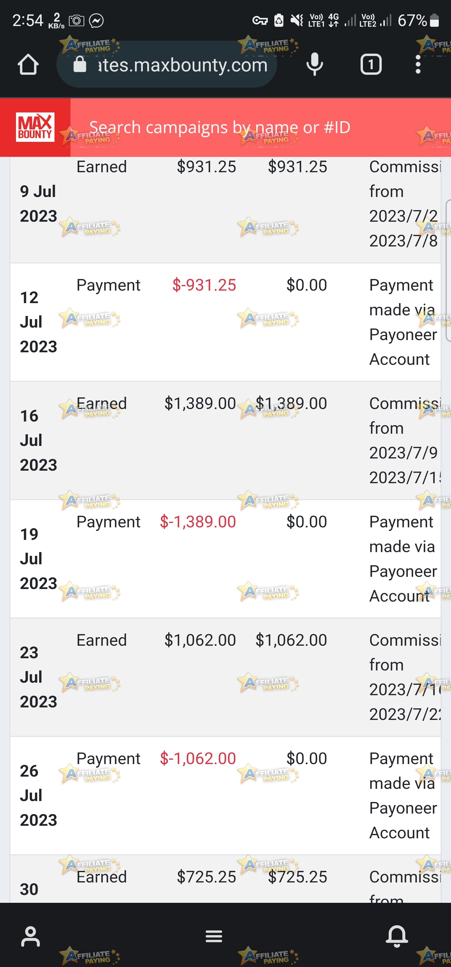 MaxBounty - CPA Network Reviews - Affpaying