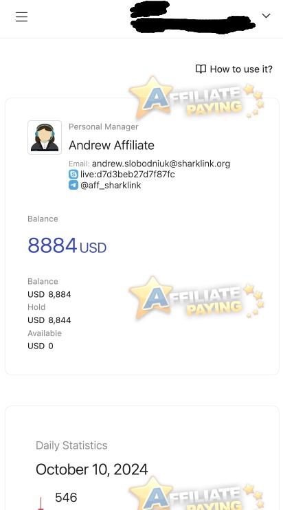 SharkLink - Affiliate Network Reviews & Details - Affpaying