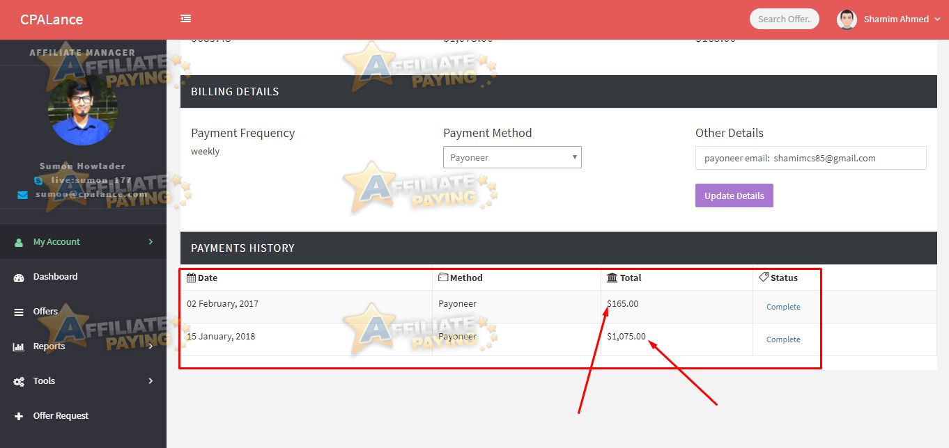 CPALance - CPA Network Reviews - Affpaying