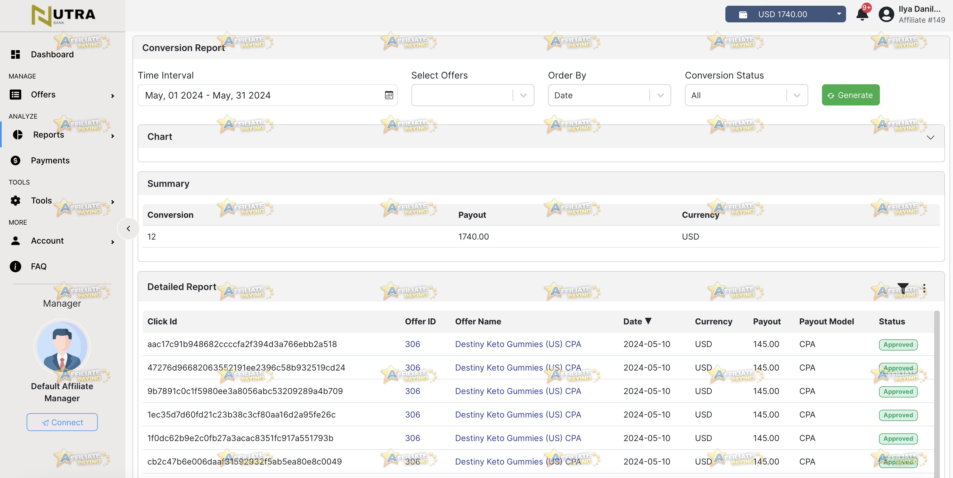 Nutra Bank - Affiliate Network Reviews & Details - Affpaying