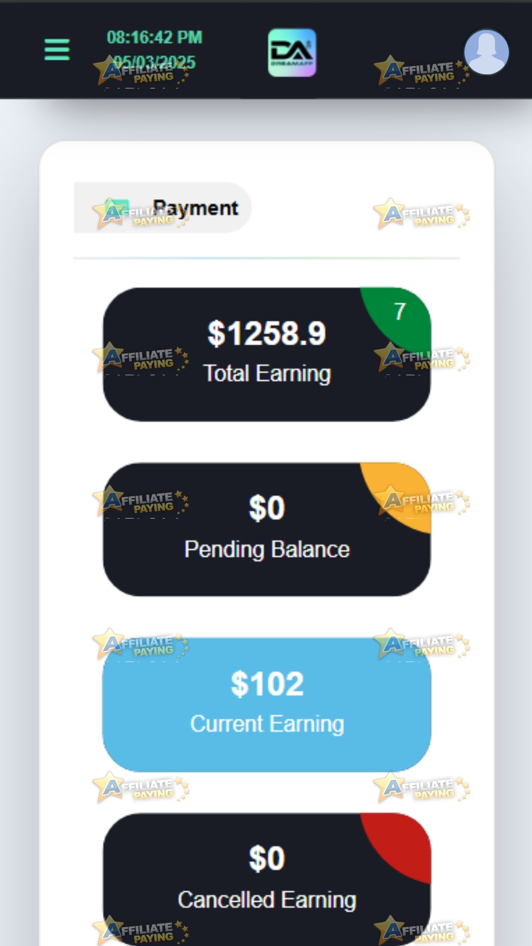 DreamAff Reviews & Details - Affiliate Networks - Affpaying