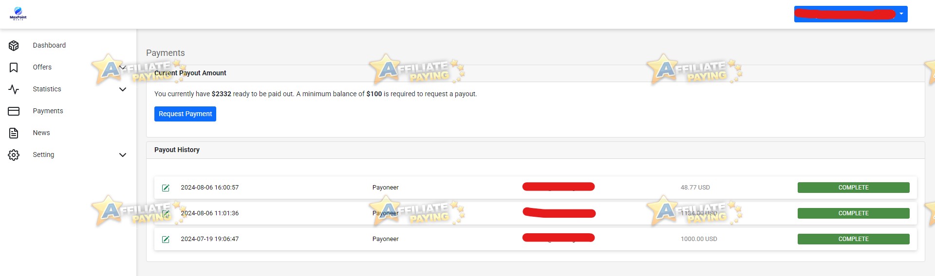 Maxpoint Media - Affiliate Network Reviews & Details - Affpaying