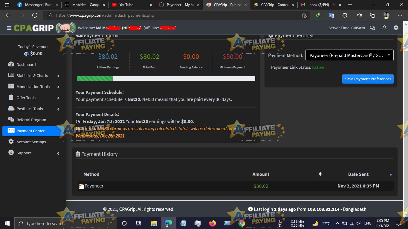 CPAGrip - Content Locking Affiliate Network Reviews - Affpaying