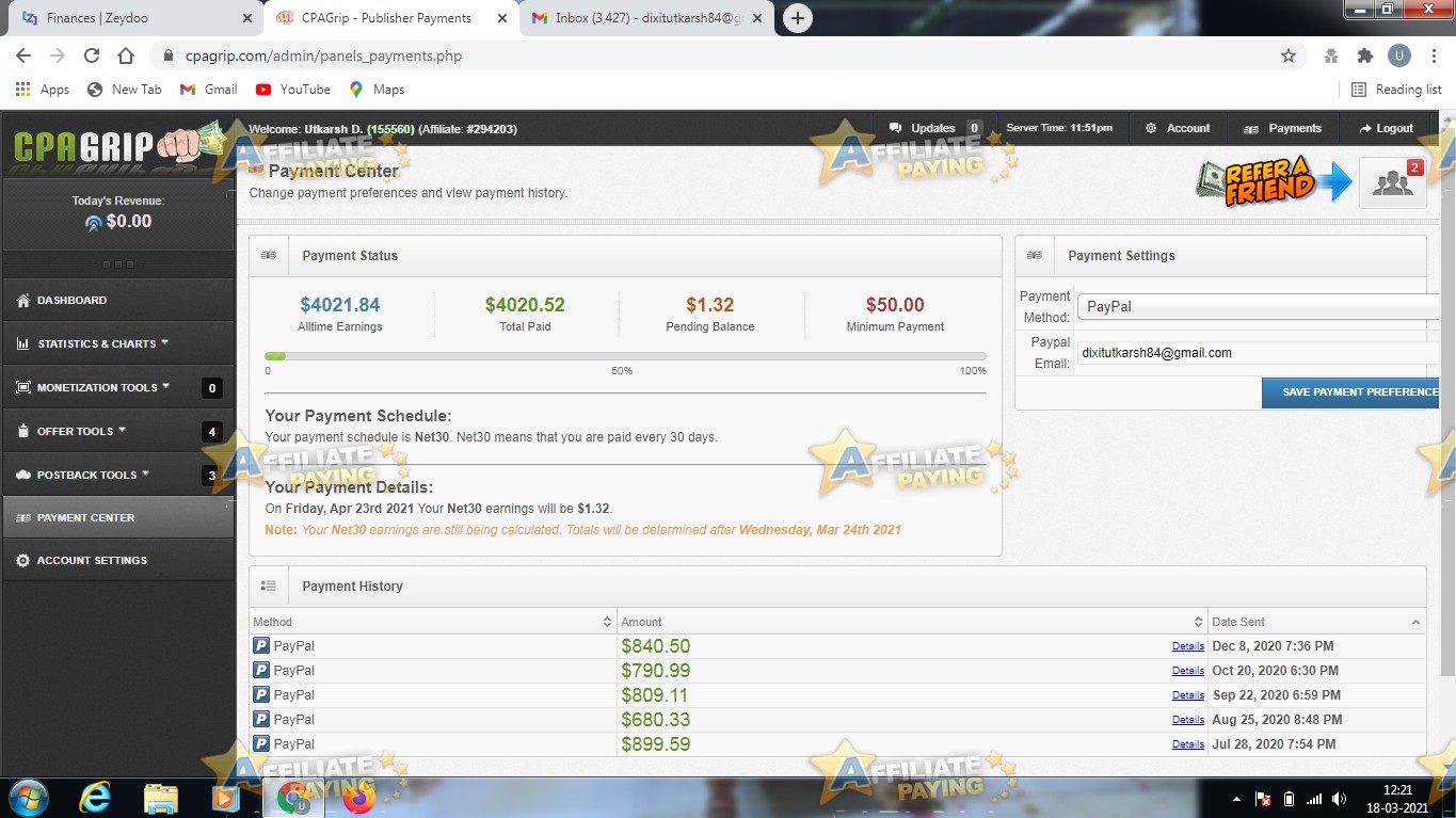 CPAGrip - Content Locking Affiliate Network Reviews - Affpaying