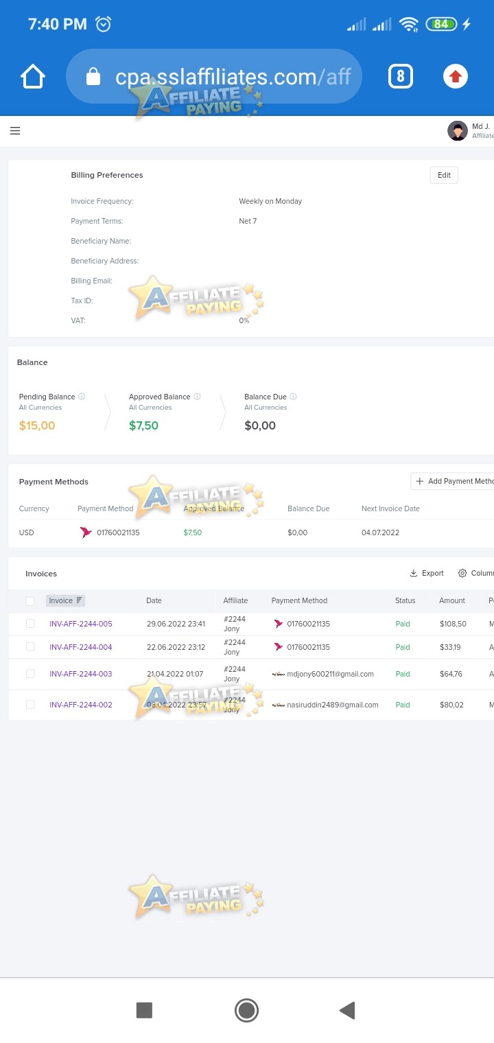 Clickvidi - CPA Network Reviews - Affpaying