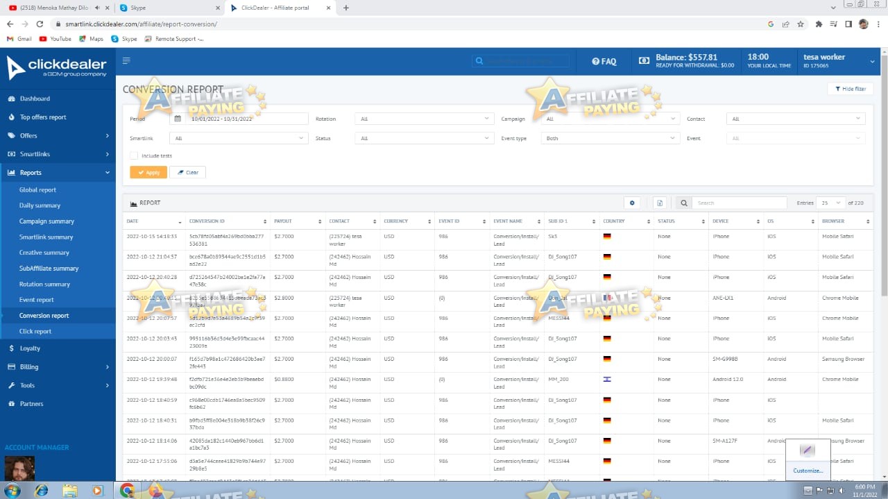 ClickDealer - CPA Network Reviews - Affpaying