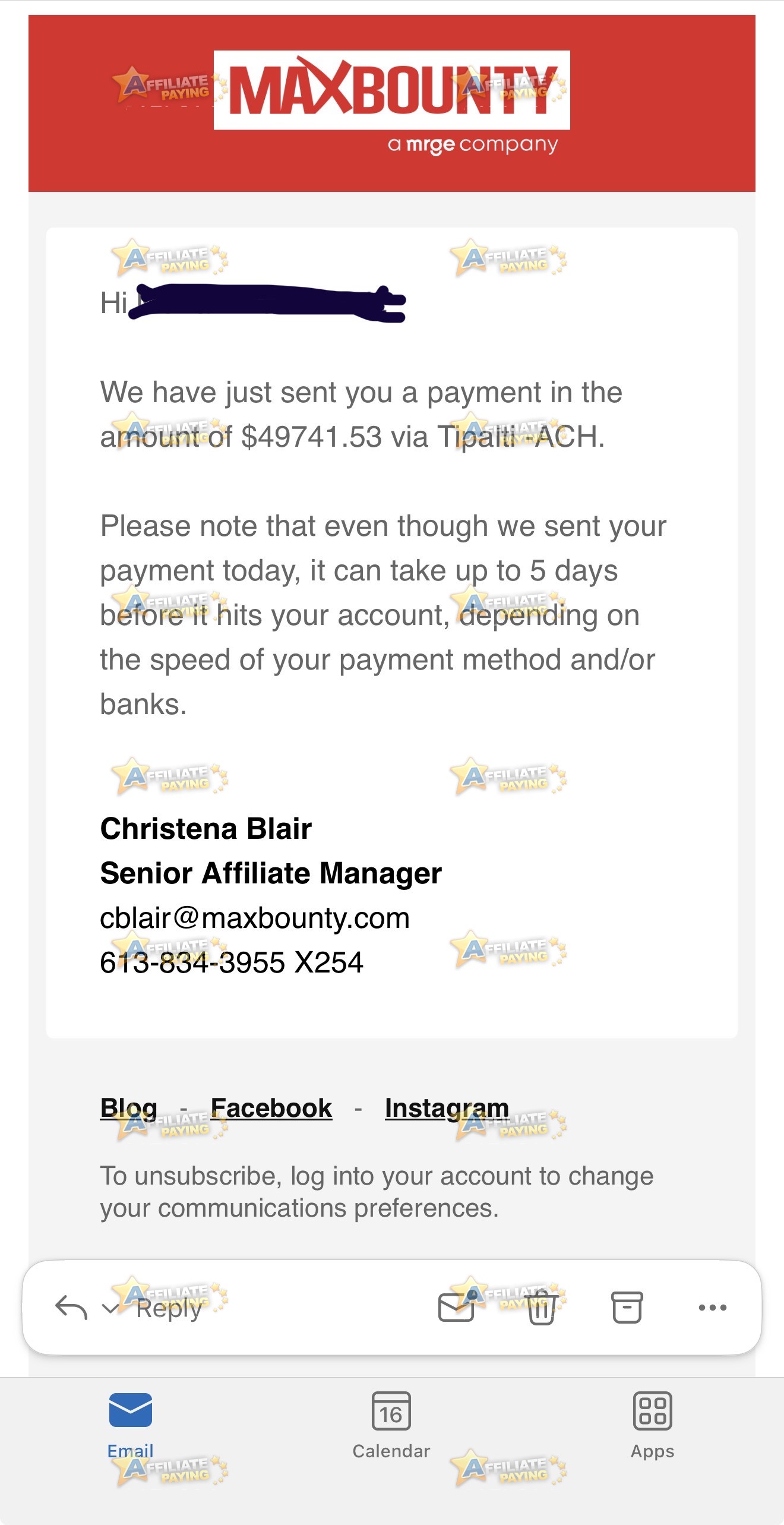 MaxBounty - CPA Network Reviews - Affpaying
