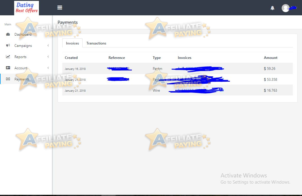 Dating Best Offers - CPA Network Reviews - Affpaying