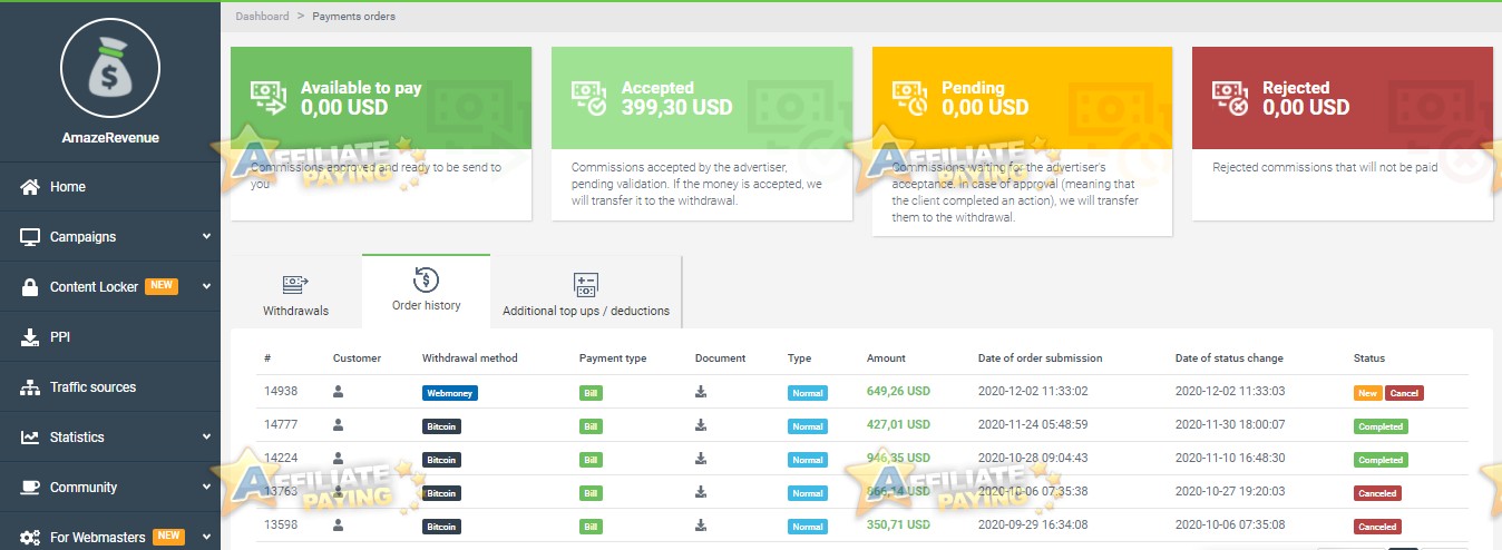 MyLead - Affiliate Network Reviews - Affpaying