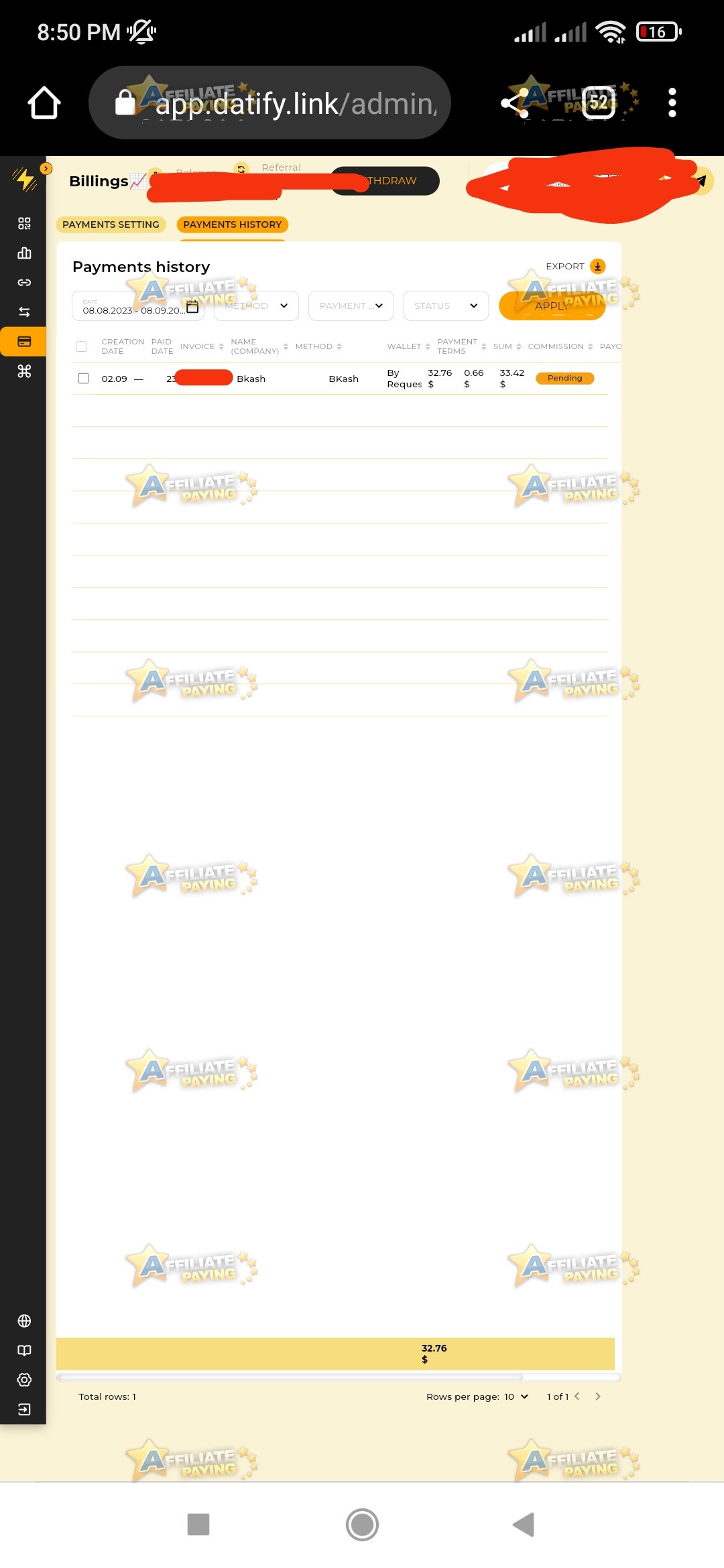 Datify.Link - CPA Smartlink Affiliate Network Reviews - Affpaying